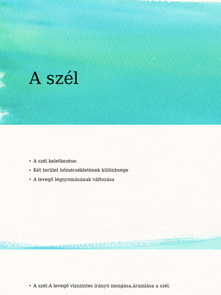A Szél | PDF