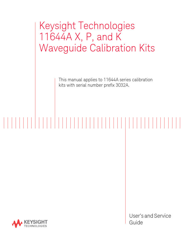 Waveguide Calibration Kits | PDF | Calibration