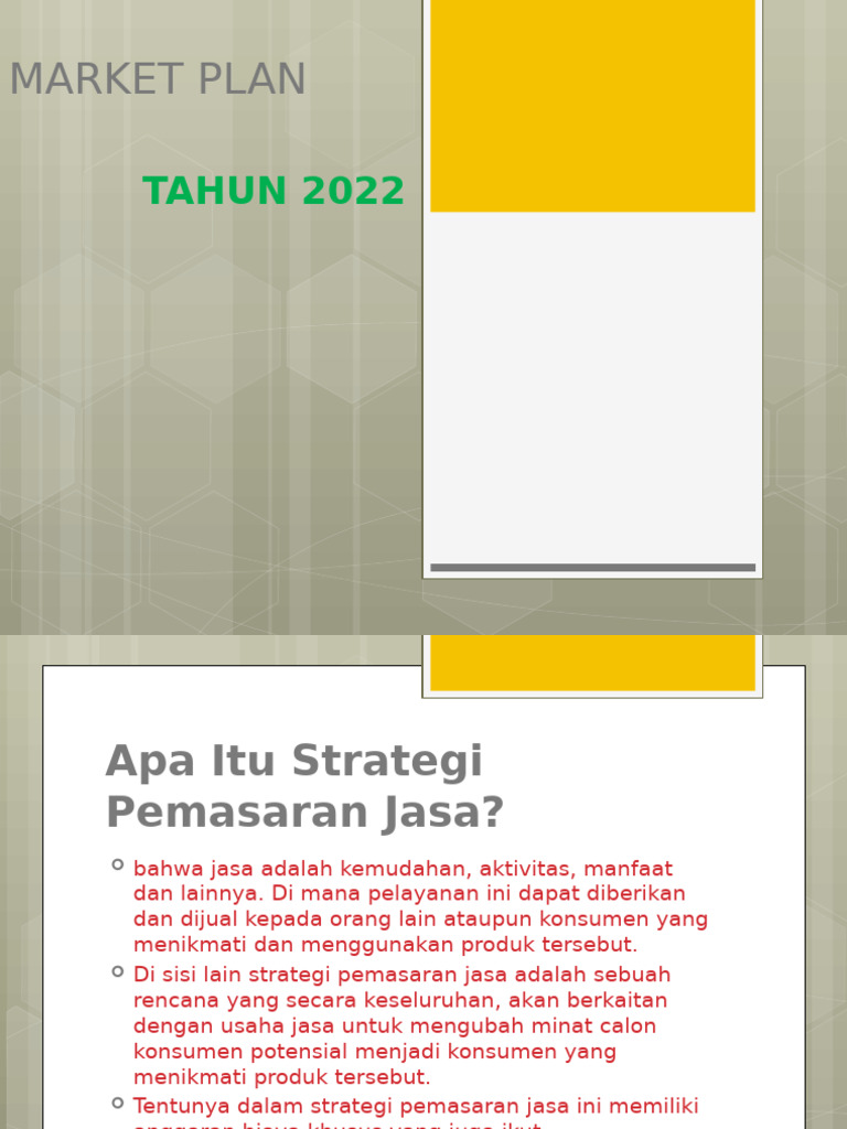 MARKET PLAN 2022 | PDF