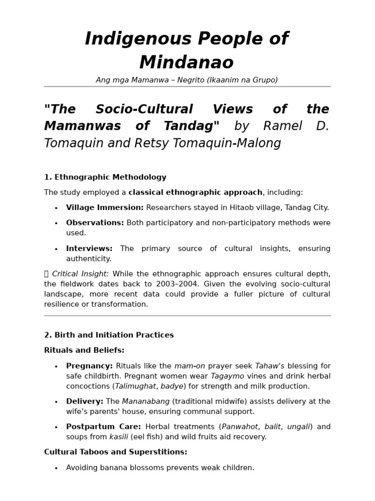 Mamanwa Cultural Practices & Challenges | PDF | Literacy | Phoneme