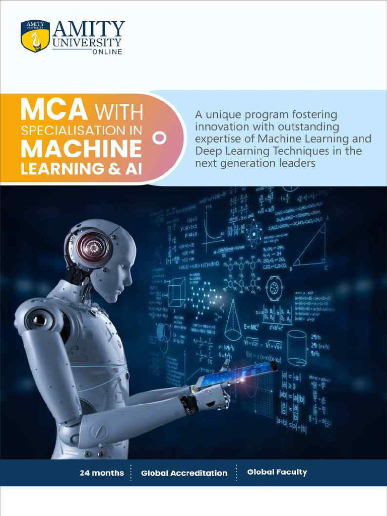 MCA Machine Learning 9c15d97b15 | PDF