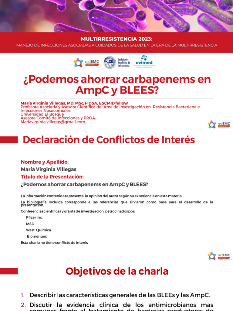 m3 Podemos Ahorrar Carbapenems en Ampc y Blees Multirresitencia Virginia Villegas Publ Es | PDF