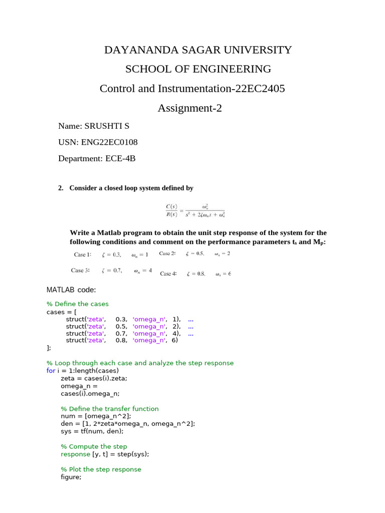 Ci Assignment[1] ENG22EC0108 | PDF | Electronics | Mechanics