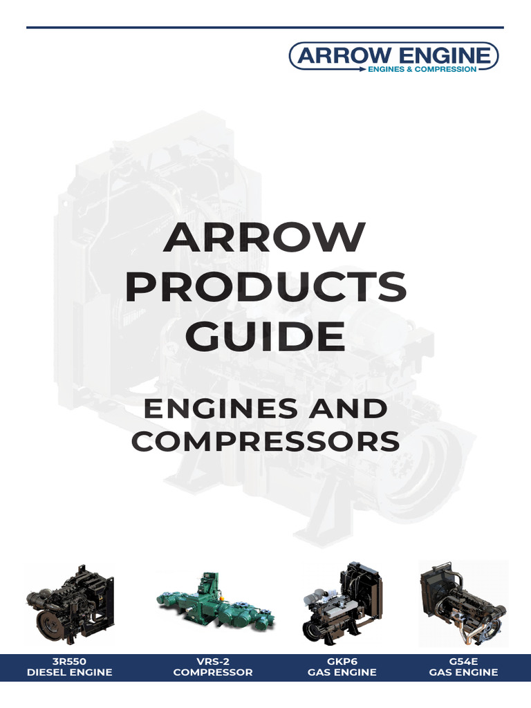 Arrow Engine Product Overview Guide | PDF | Diesel Engine | Piston