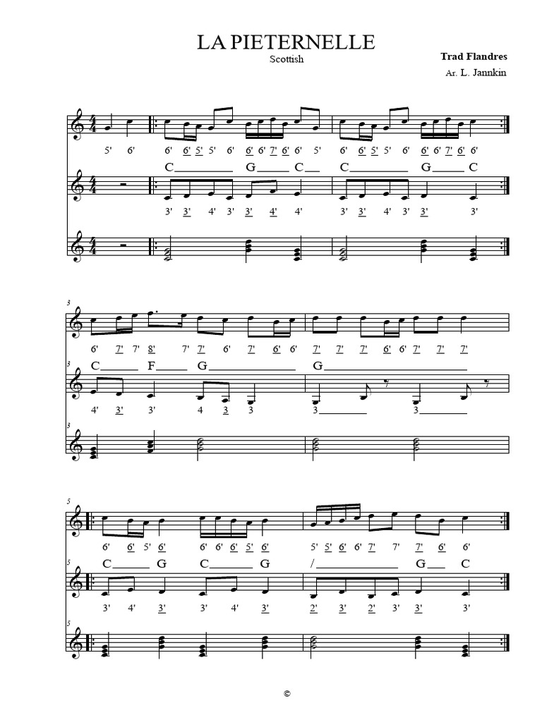 La Pieternelle: Trad Flandres Insights | PDF