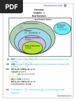 Maths FORMULA SHEET Class 10th (Prashant Kirad) | PDF | Factorization ...