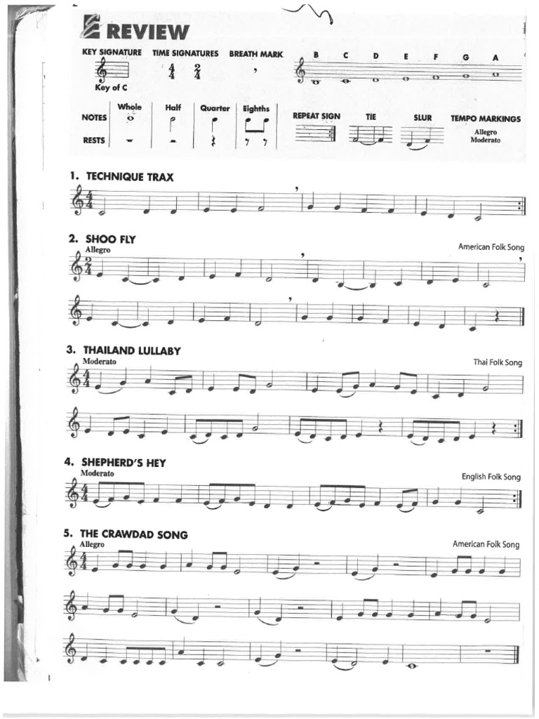 CLARINET | PDF