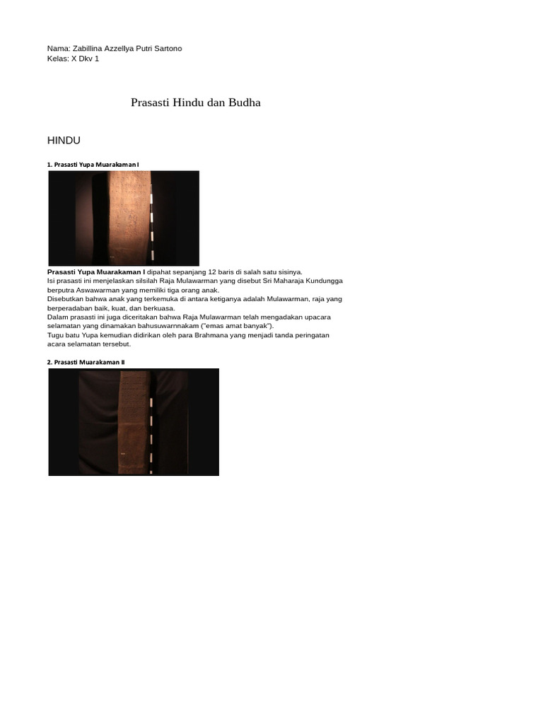 Sejarah X Dkv 1 - Google Dokumen | PDF