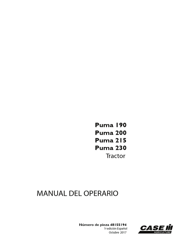 Manual de Operario 230linked PDF-1_105831 | PDF | Filtración | Eje