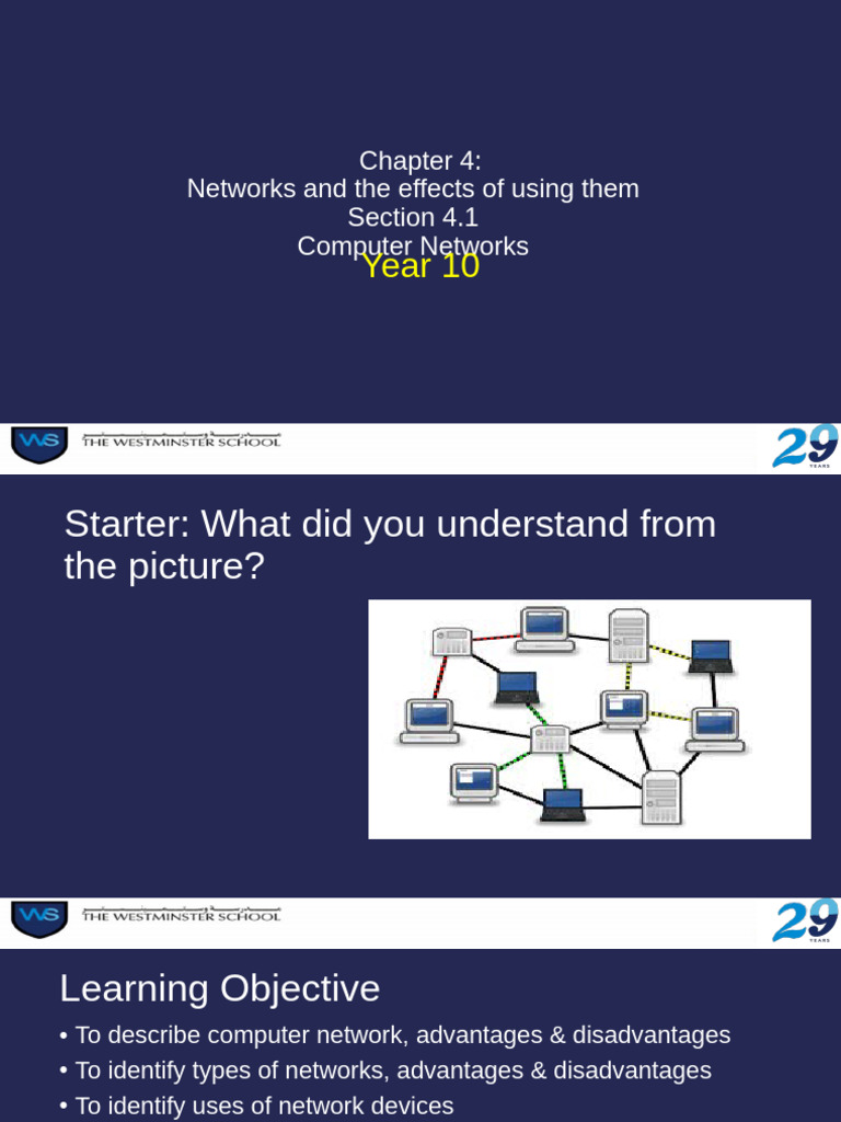 4.1 Computer Networks - Part 1 2 1 | PDF | Computer Network | Network Switch