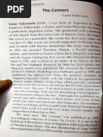 The Censors by Luisa Valenzuela | PDF | Censorship