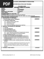 Grade 12 CAT ATP 2025 | PDF | Databases | Spreadsheet