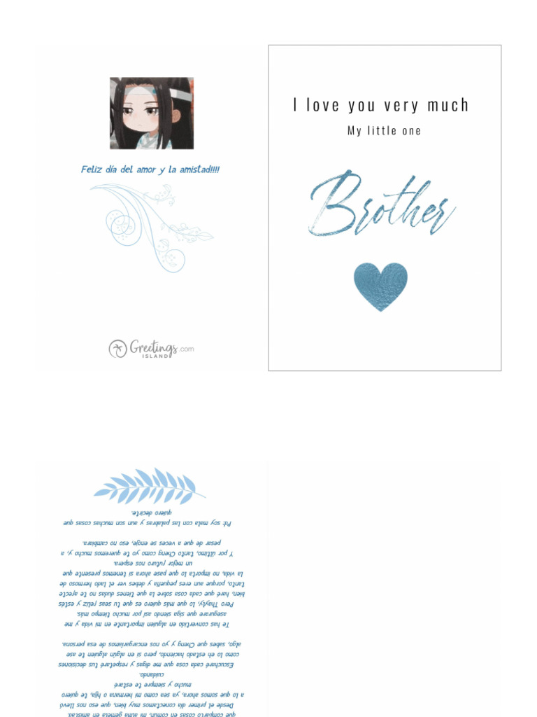 GreetingsIsland Card | PDF