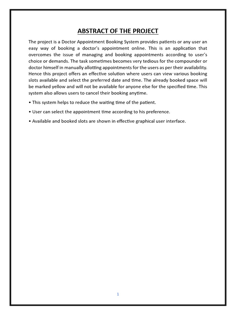 ABSTRACT - OF - THE - PROJECT - Doc (2) Correct | PDF | User Interface | Usability