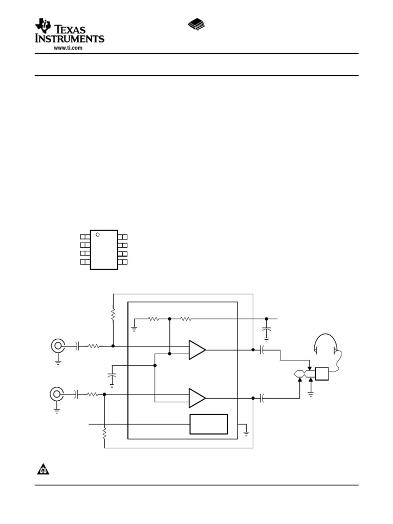 tpa122 | PDF | Signal To Noise Ratio | Electronics