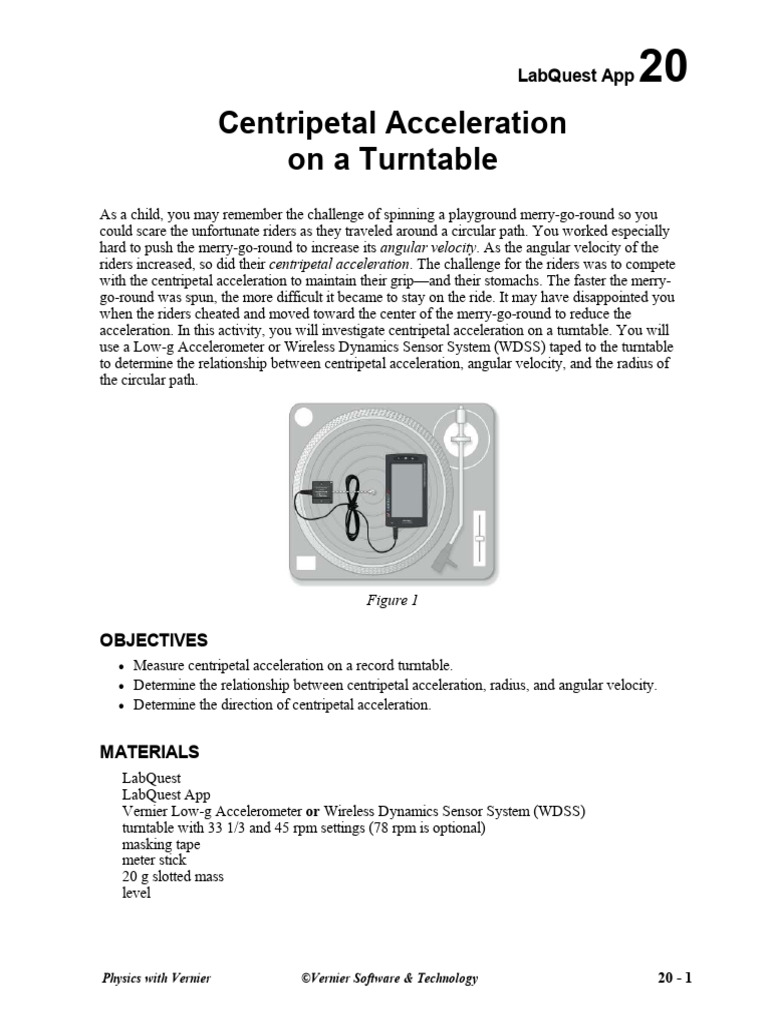 Centripetal Acceleration Study | PDF | Acceleration | Velocity