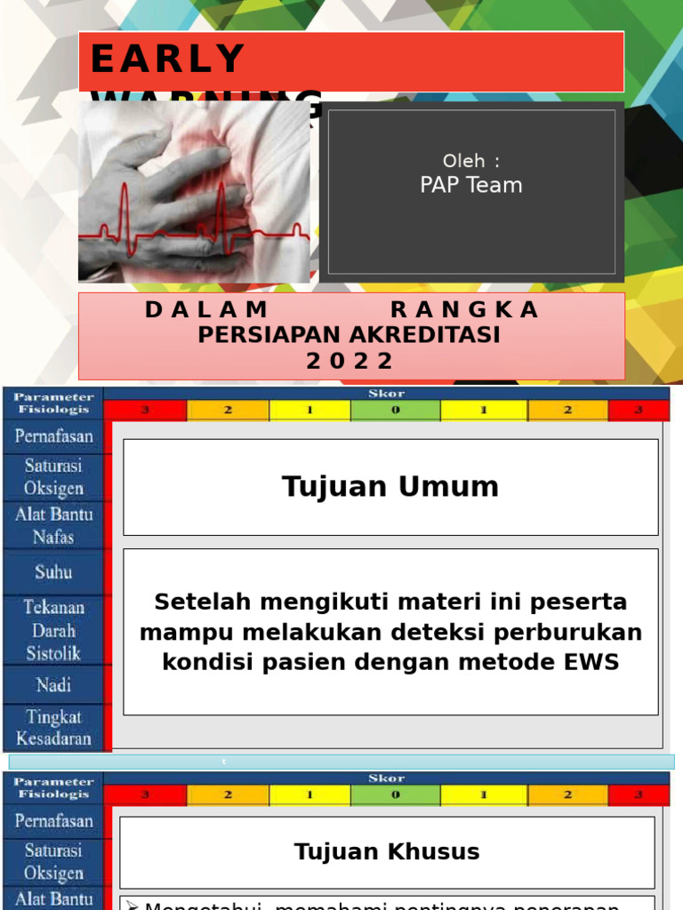 Early Warning Score 2022 | PDF