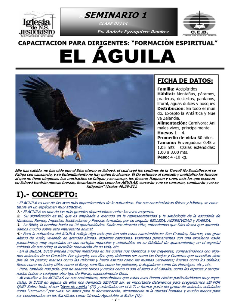 El Aguila | PDF | Águila | Cristo (título)