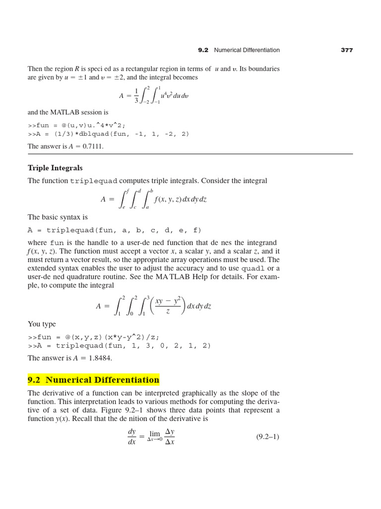 Numerical Differentiation Ch5-2 | PDF | Partial Differential Equation ...