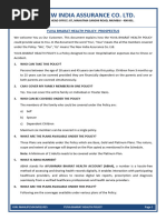 Yuva Bharat Health Policy Proposal Form | PDF | Insurance