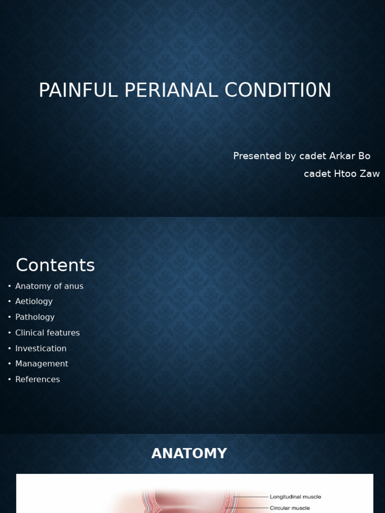 Perianal Conditions: Diagnosis and Treatment | PDF | Hemorrhoid ...