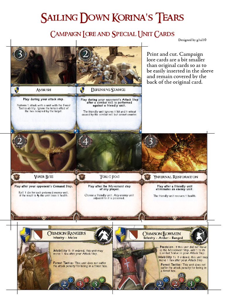 Lore_and_Unit_Cards | PDF