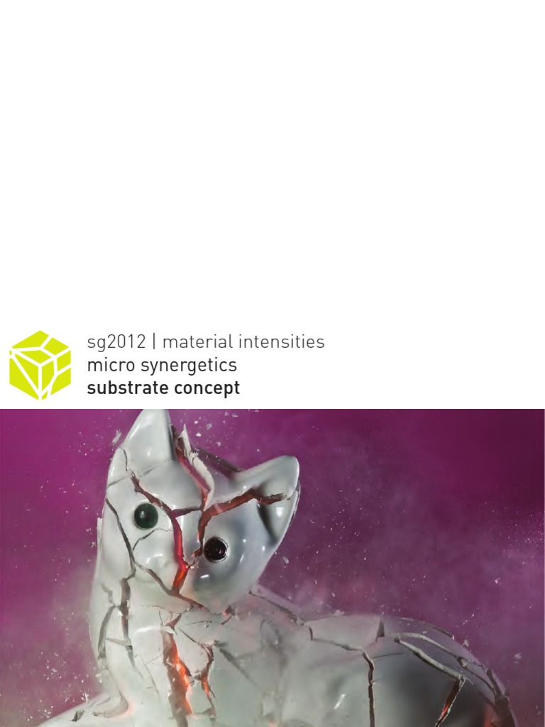 sg2012 - Material Intensities Micro Synergetics Substrate Concept | PDF ...