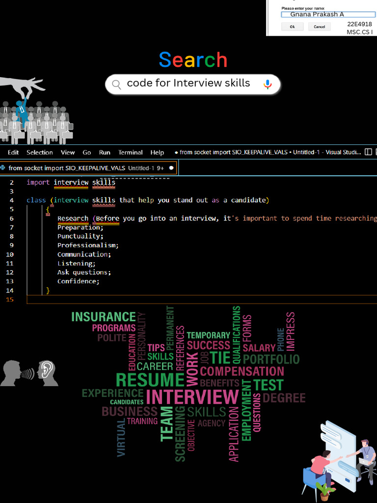 code for Interview skills | PDF