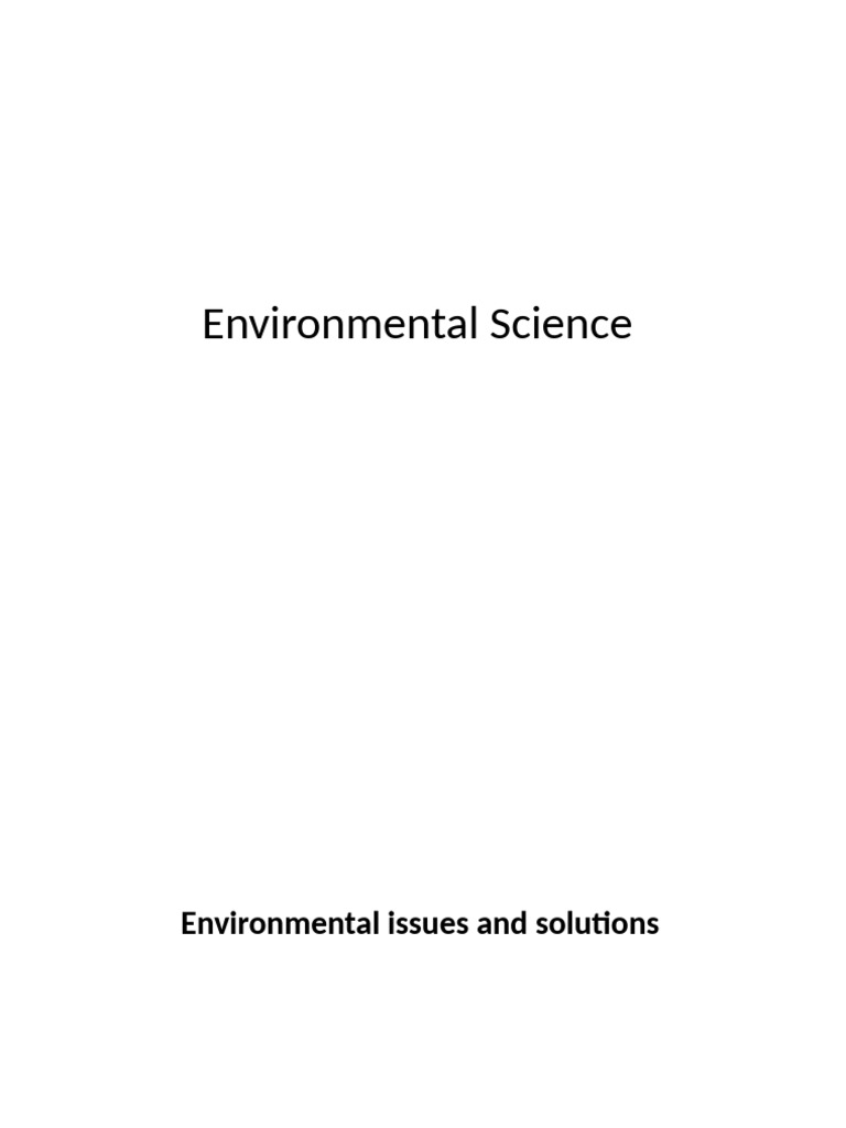 unit 2 | PDF | Climate Change | Pollution