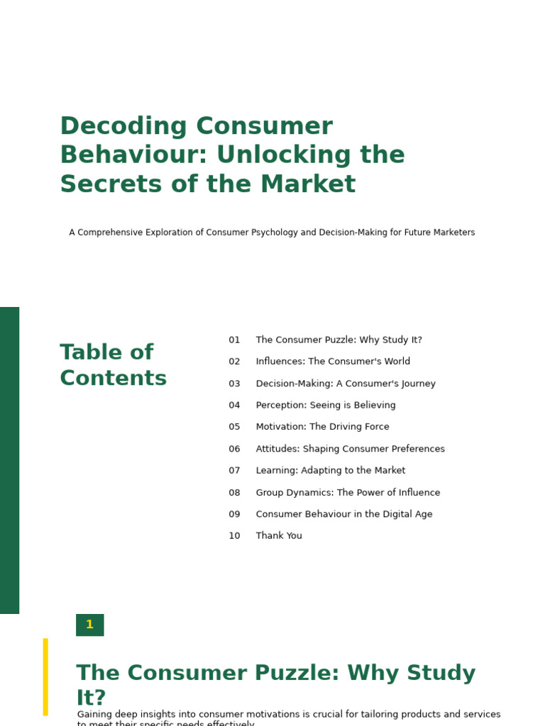 Decoding Consumer Behaviour Unlockingthe Secretsofthe Marketc 22976528 D 393 Ede | PDF ...