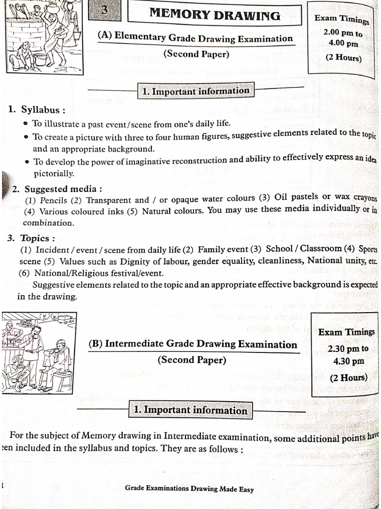 Memory Drawing | PDF