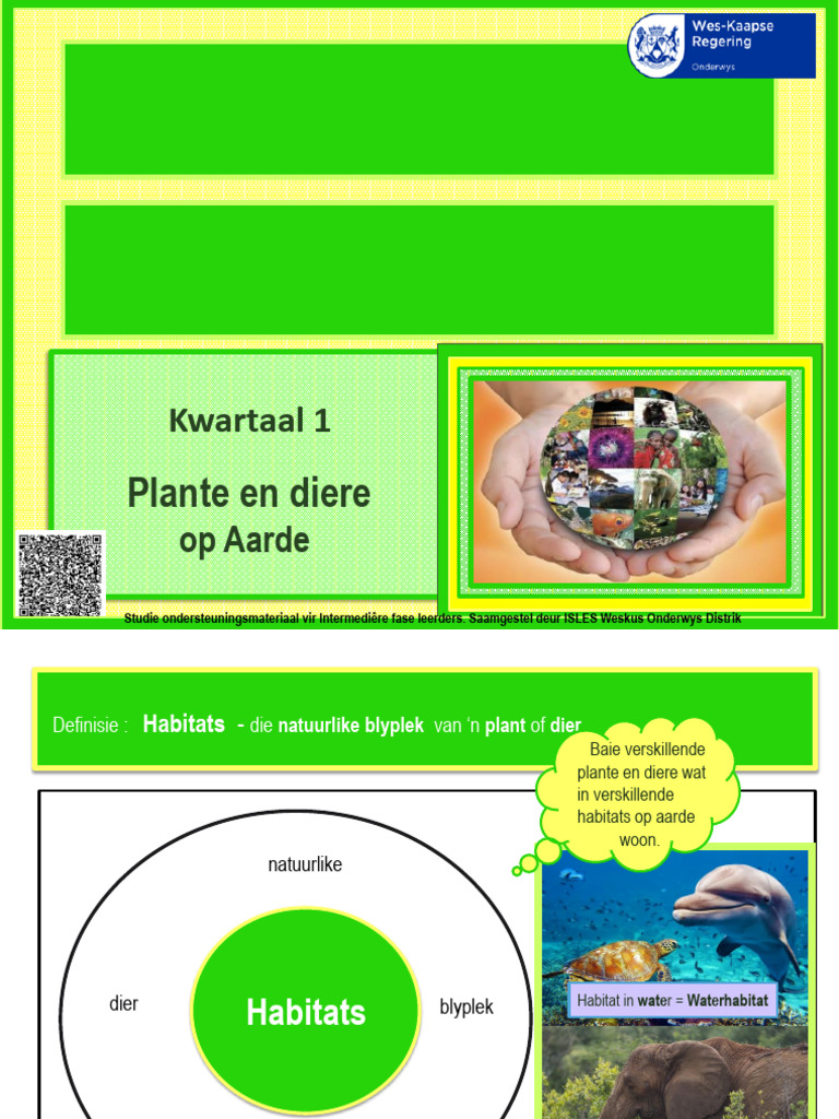 1.1 Plante en Diere Op Aarde | PDF