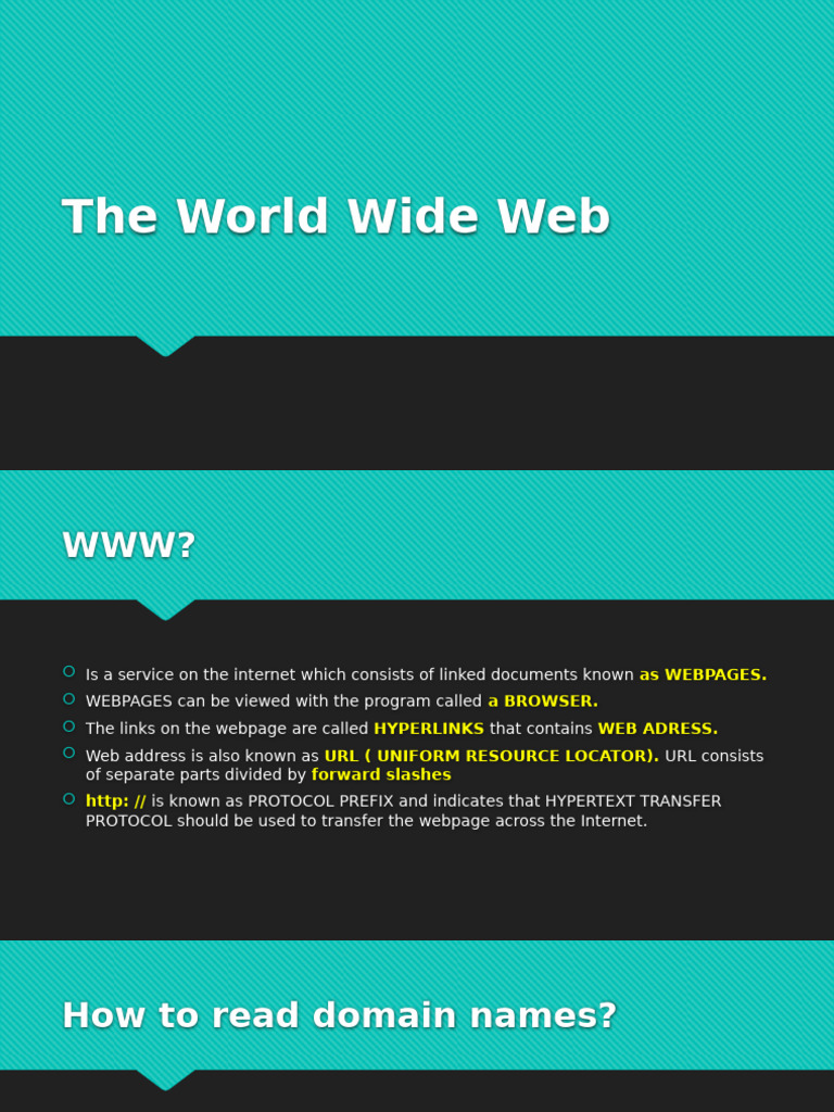 The World Wide Web | PDF