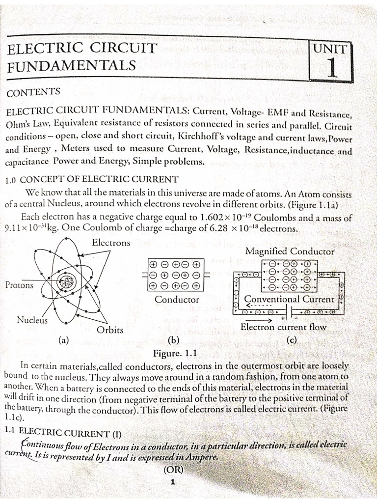 Basic electrical concepts | PDF