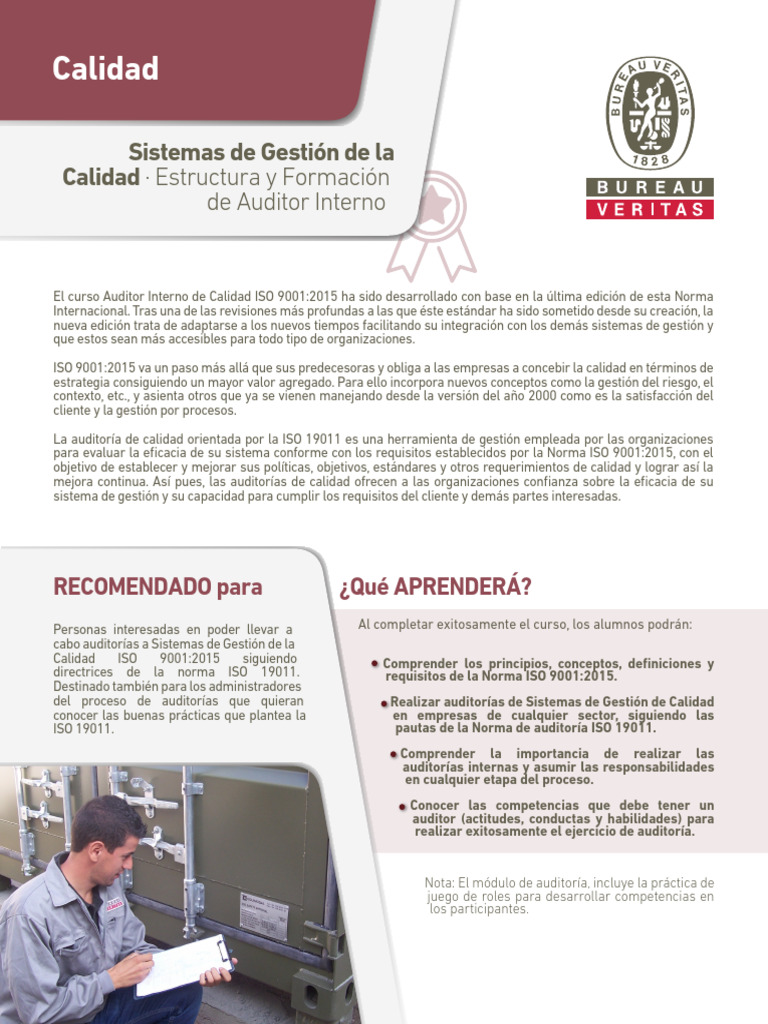 SGC Form Auditor Interno | PDF | Calidad (comercial) | Auditoría