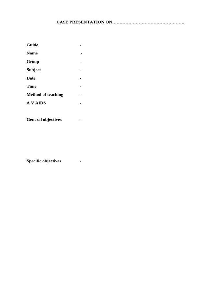 Obg Case Presentation | PDF | Physical Examination | Respiratory System