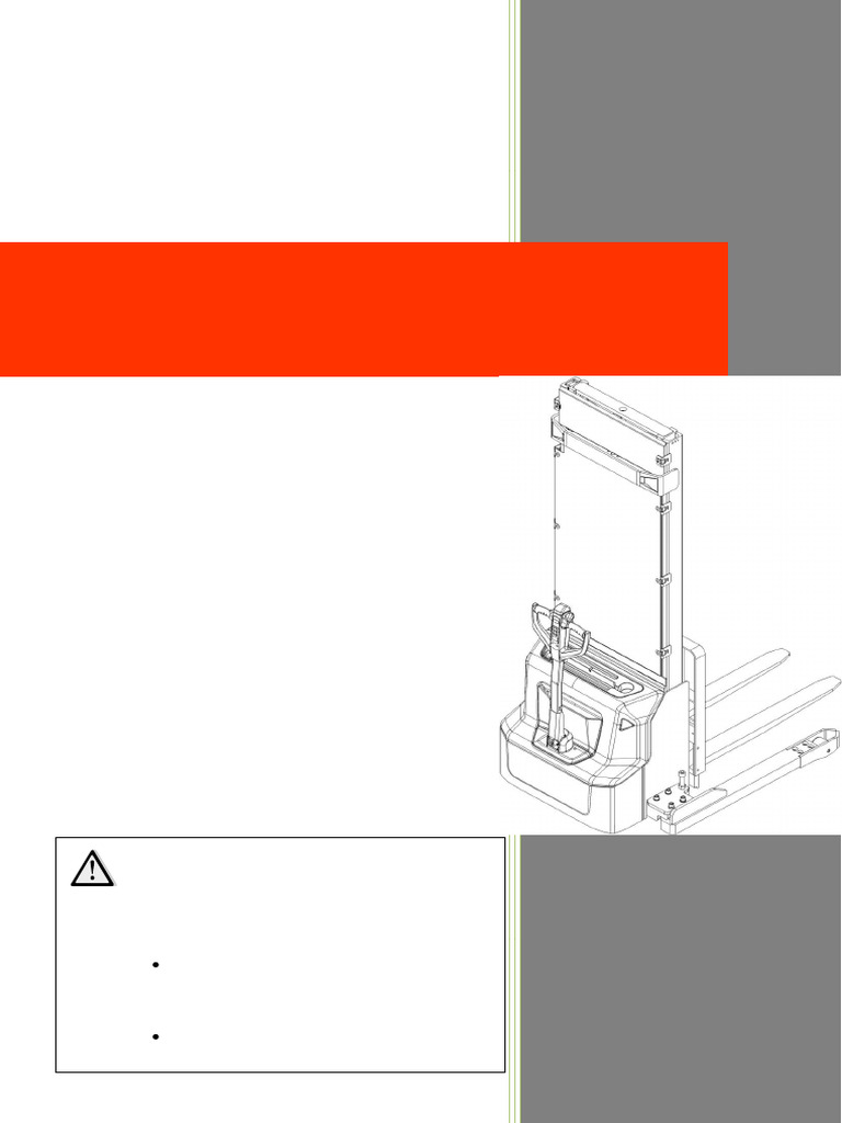 Operator's Manual PSE26NSL Noblelift USA 6 20 22 | PDF | Truck