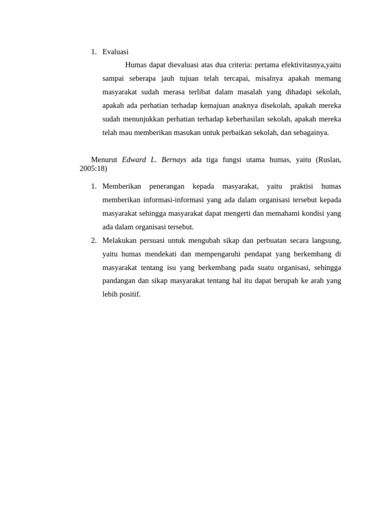 Evaluasi | PDF