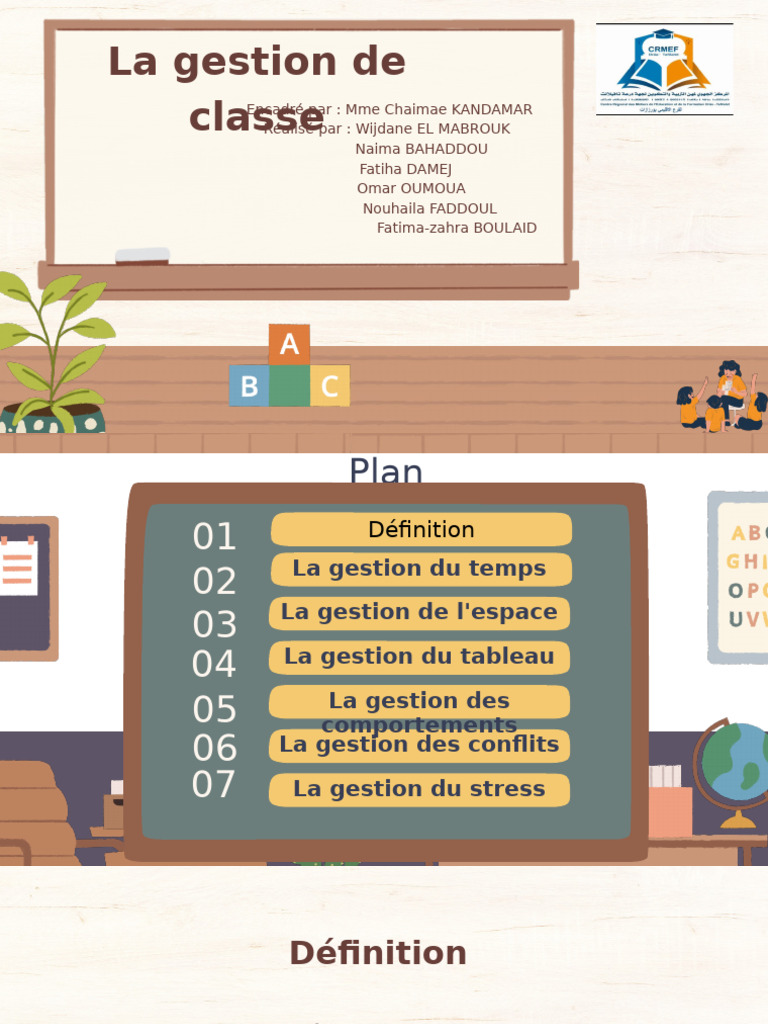 la gestion de classe | PDF | Stress (Biologie) | Pédagogie