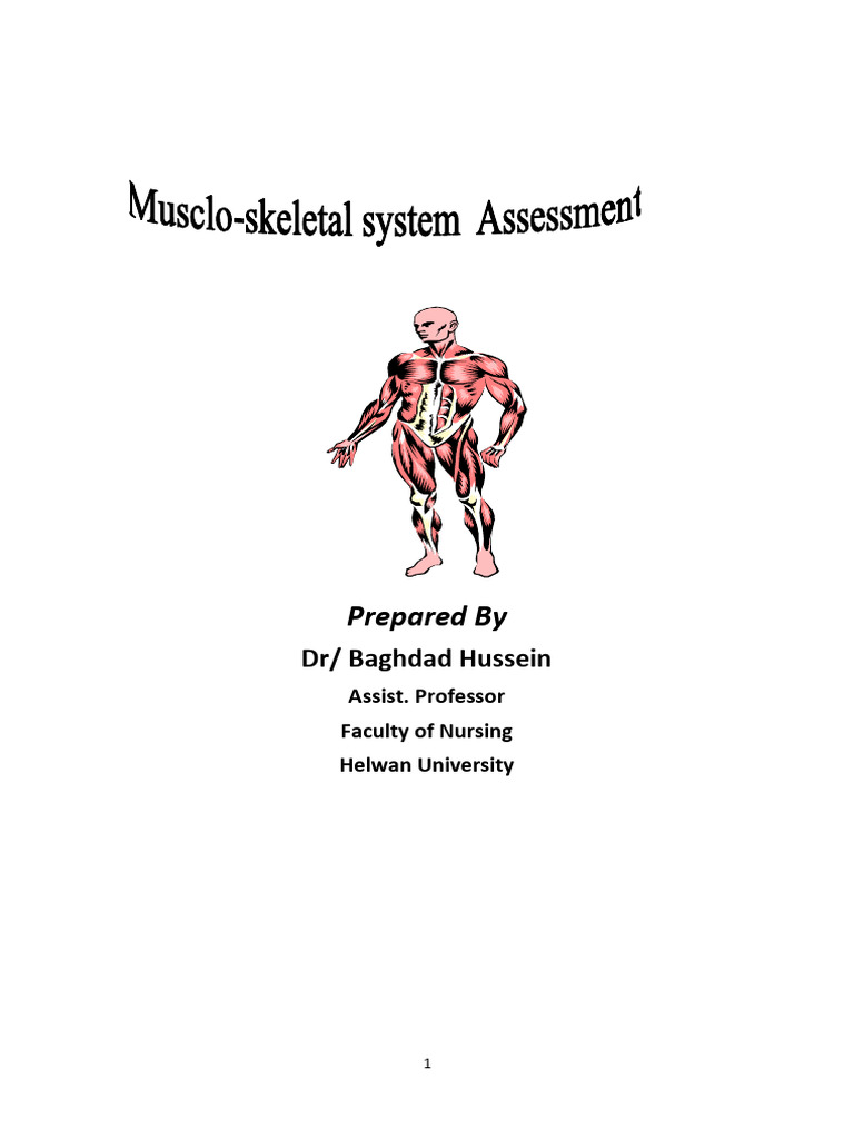 Musclo skeletal assessment ward | PDF | Bone | Skeletal Muscle