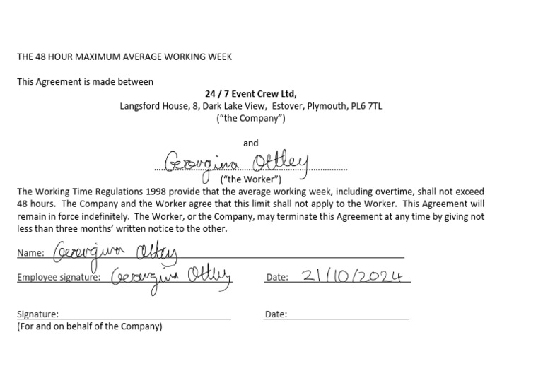 48 Hour Opt Out 2024 | PDF