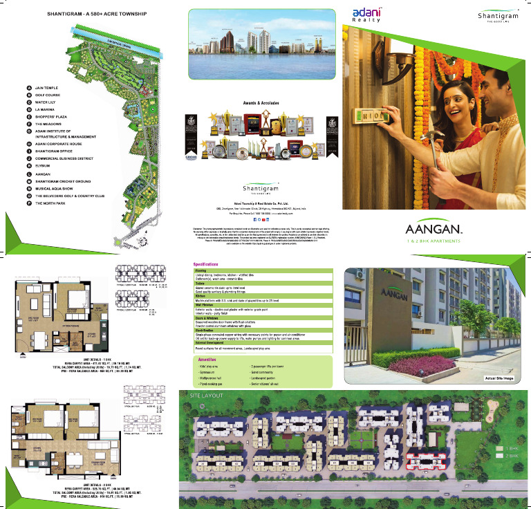 Adani Aangan: Shantigram Overview | PDF