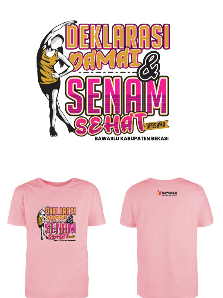 Desain Logo Deklarasi Damai Dan Senam Sehat | PDF