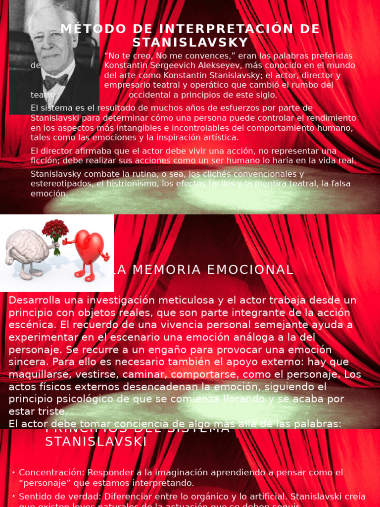 Método de Interpretación de Stanislavsky | PDF | Actor | Interino