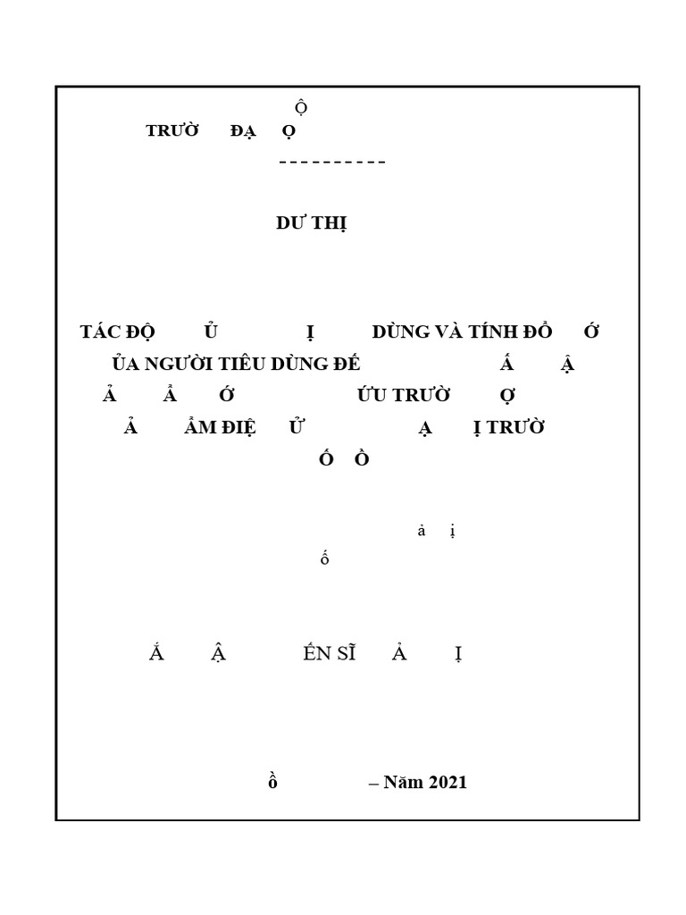 Tom Tat (Tieng Viet) - Du Thi Chung | PDF