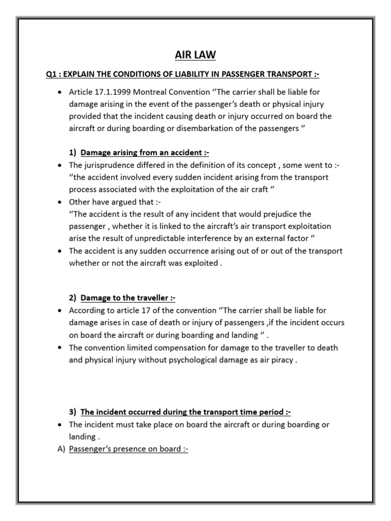 AIR LAW | PDF | Lease | Airlines
