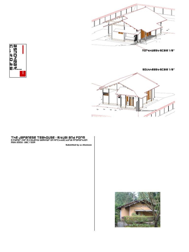 Chado - Teahouse Design - PDF Japnese | PDF | Zen