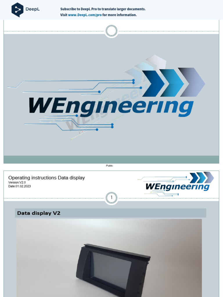 Advanced Vehicle Data Display Guide | PDF | Diesel Engine | Engines