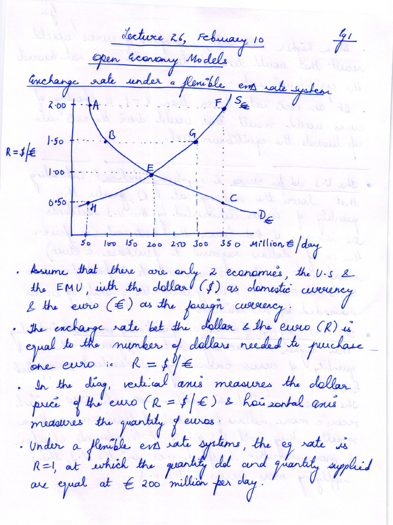 L26 Open Economy Models 9 | PDF