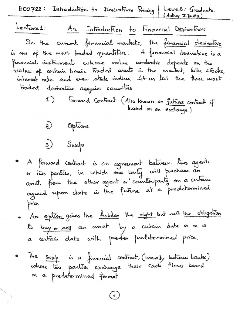 ECO 722 Lec1 PDF | PDF